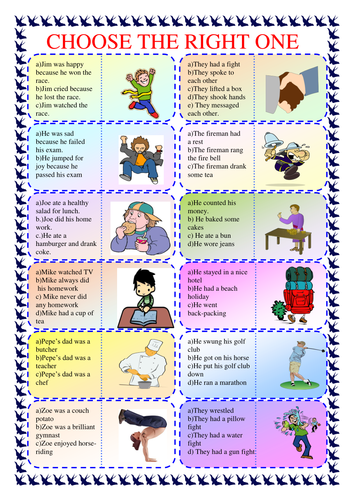 Multiple choice cards (36 cards) | Teaching Resources
