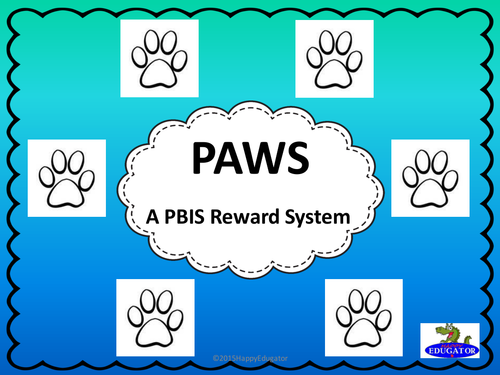 PBIS Reward System - Beginning of the Year | Teaching Resources