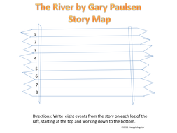 The River by Gary Paulsen Story Map | Teaching Resources