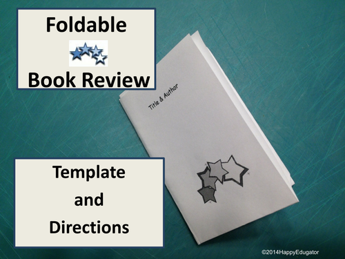 Foldable Book Review | Teaching Resources