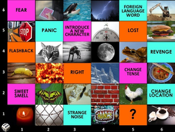 Creative Writing Board Game: Creative Dice-ing! | Teaching Resources