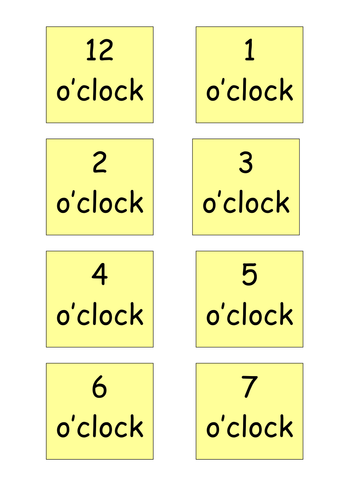 Time Resource Pack | Teaching Resources