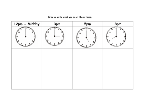 Time Resource Pack | Teaching Resources