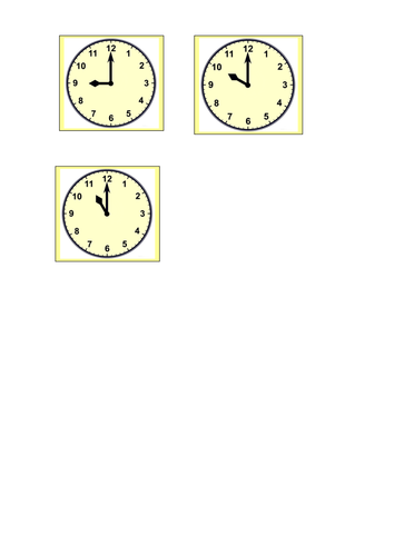 Time Resource Pack | Teaching Resources