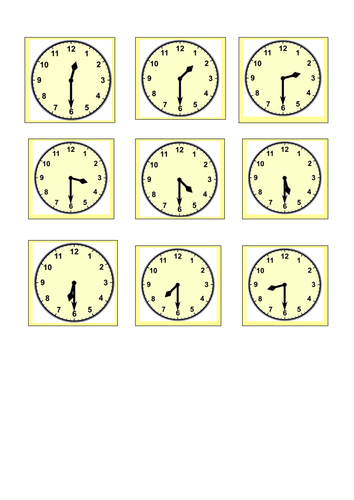 Time Resource Pack | Teaching Resources