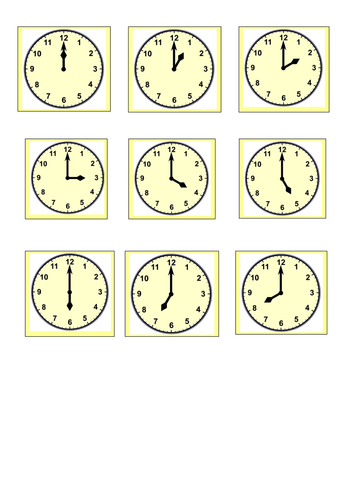 Time Resource Pack | Teaching Resources