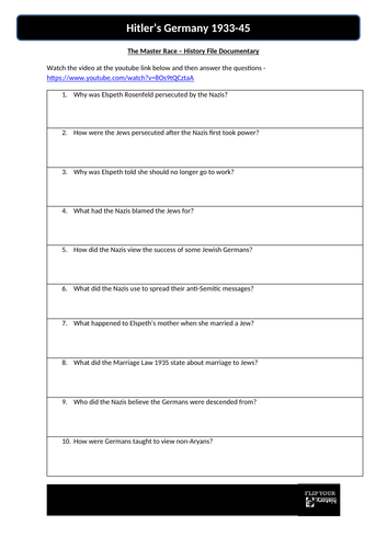 The Master Race - BBC History File documentary link with ...