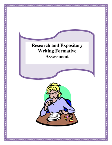 Research and Expository Writing Formative Assessment | Teaching Resources
