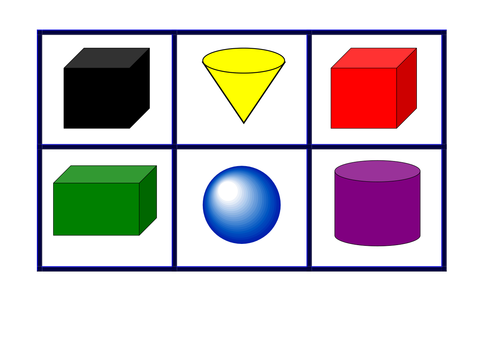 3D Shape Key Stage 1 Resource Pack | Teaching Resources