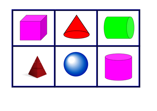 3D Shape Key Stage 1 Resource Pack | Teaching Resources