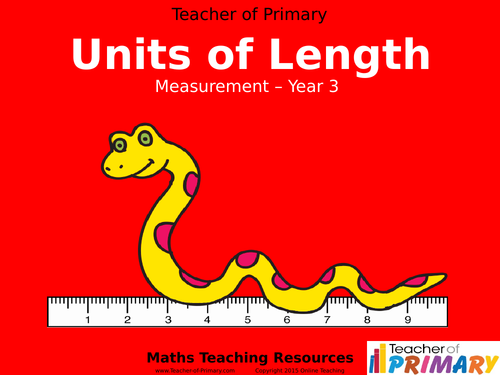 Units of Length - Year 3 - PowerPoint presentation and worksheets ...