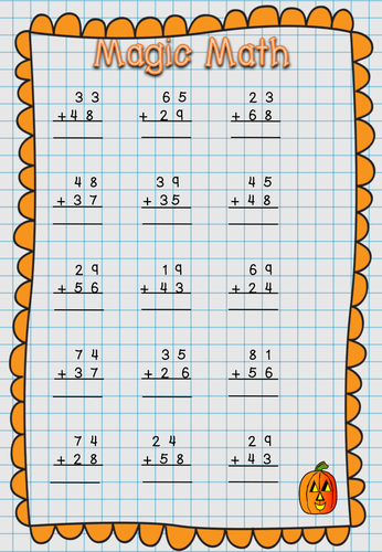 Halloween Bumper Pack. Math, English Language Arts, worksheets and ...