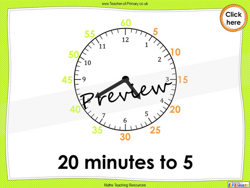 Telling the Time - Year 2 | Teaching Resources