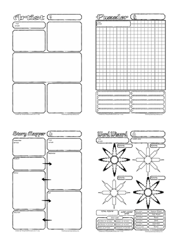 Cooperative Reading Center Role Cards and Activity Sheets | Teaching ...