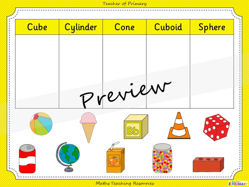 Comparing and Sorting Shapes - Year 2 | Teaching Resources