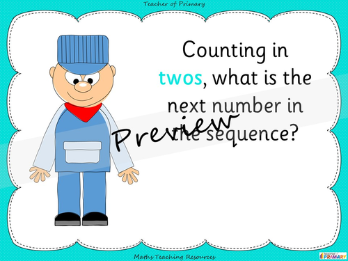 Counting in Multiples of Two | Teaching Resources