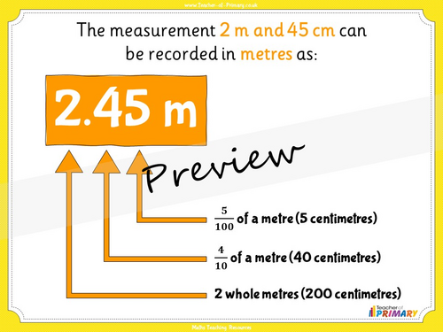 Converting and Comparing Units of Length - Year 4 | Teaching Resources