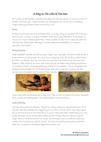 Deserts (Grade 6th - 10th) | Teaching Resources