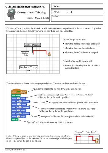 Scratch Programming - Computational Thinking Homework 3 | Teaching ... Scratch Programming - Computational Thinking Homework 3 | Teaching ...