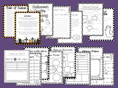 Halloween Creative Thinking Pack | Teaching Resources