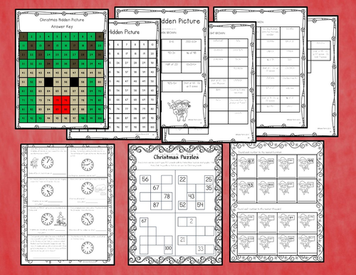 Christmas Math Pack | Teaching Resources