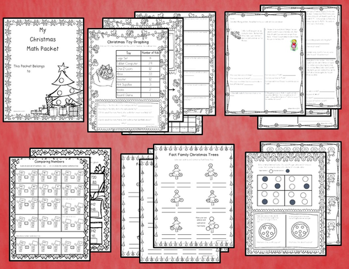 Christmas Math Pack | Teaching Resources