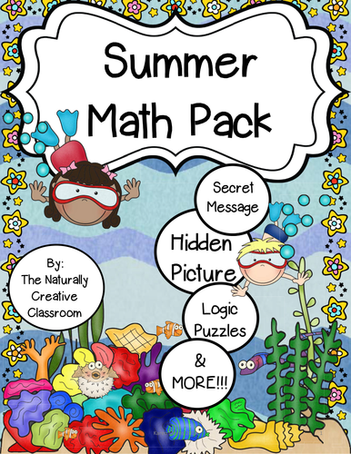 Summer Math Pack | Teaching Resources