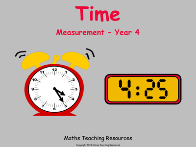 Measurement Teaching Pack - Year 4 : 9 PowerPoint presentations and ...