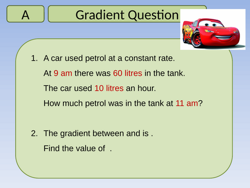 Gradient resources | Teaching Resources