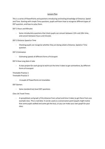 DST worksheets | Teaching Resources