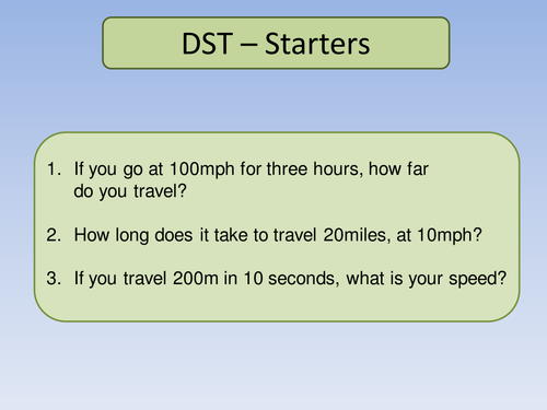 DST worksheets | Teaching Resources