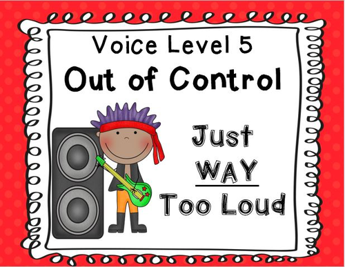 Voice Level Flip Chart- English & Spanish! | Teaching Resources