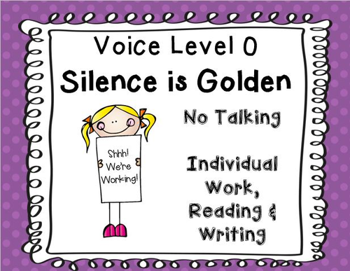 Voice Level Flip Chart- English & Spanish! | Teaching Resources