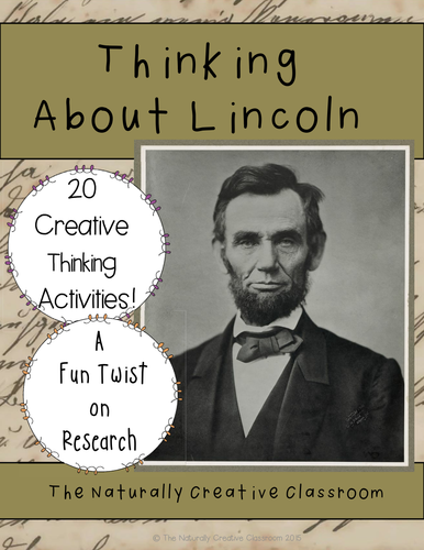 Thinkin' About Lincoln | Teaching Resources