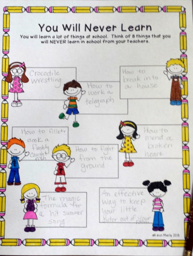 Back to School Creative Thinking Pack | Teaching Resources