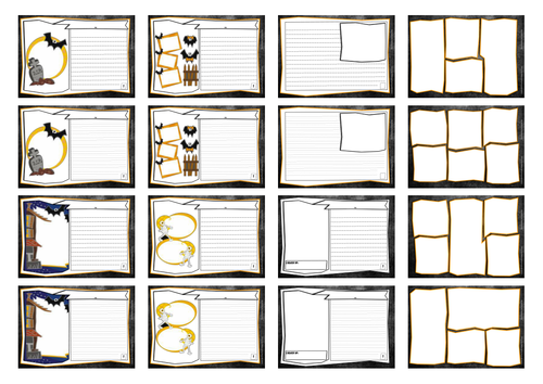 Super Scary Halloween Writing Sheets | Teaching Resources