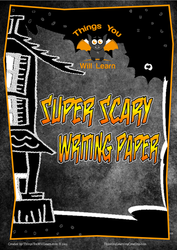 Super Scary Halloween Writing Sheets FREE | Teaching Resources