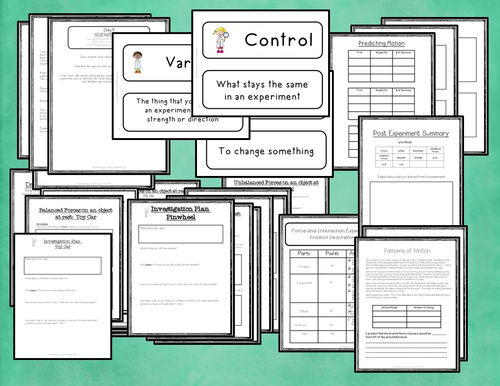 Force and Interaction Integrated Unit Plan: Science, Reading and ...
