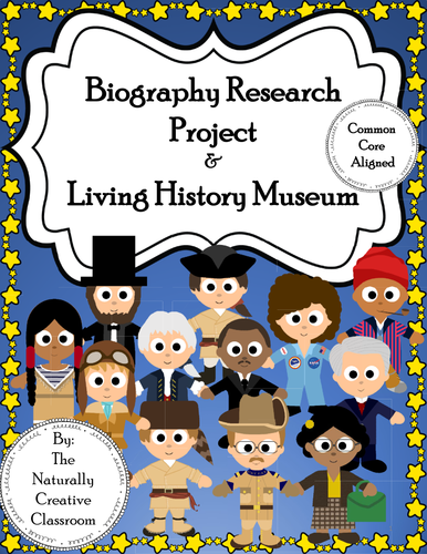 Biography Research Project BUNDLE | Teaching Resources