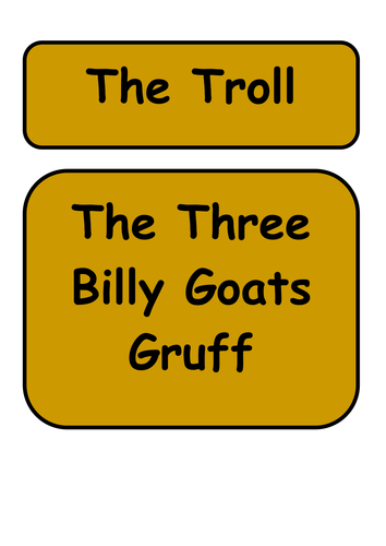 The Three Billy Goats Gruff Resource Pack | Teaching Resources