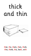 Phase 3 /th/ flashcard | Teaching Resources