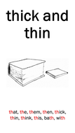 Phase 3 /th/ flashcard | Teaching Resources