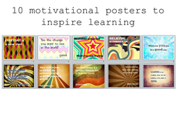 10 motivational posters to inspire learning | Teaching Resources