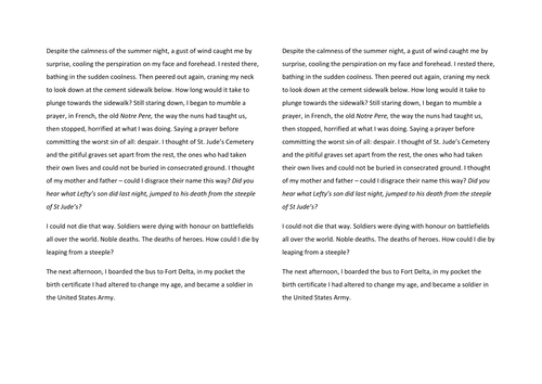 Heroes by Robert Cormier - Complete Unit of 24 Lessons | Teaching Resources