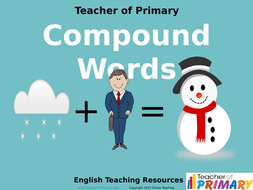 Compound Words - KS1 by Online_Teaching_Resources | Teaching Resources