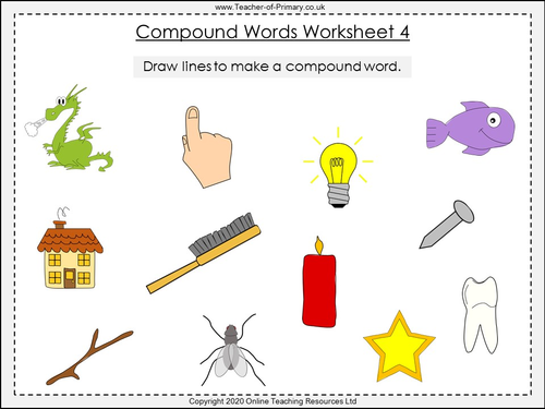 Compound Words - KS1 | Teaching Resources