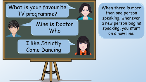 Direct Speech / Inverted Commas | Teaching Resources