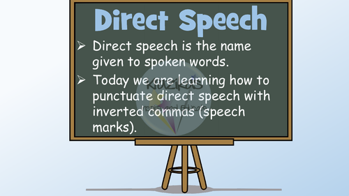 Direct Speech / Inverted Commas | Teaching Resources