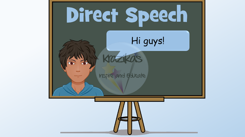 Direct Speech / Inverted Commas | Teaching Resources