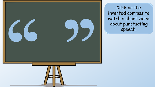 Direct Speech / Inverted Commas | Teaching Resources